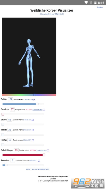 body visualizer身材模拟器最新版下载-bodyvisualizer身材模拟器游戏下载v3.1.5 手机版-乐游网安卓下载