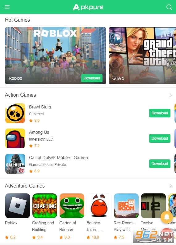 apkpure官方下载安装安卓-apkpure安卓版官方版下载v3.19.87 2024-乐游网软件下载